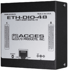 ETH-DIO-48 Ethernet Digital I/O Module - ACCES I/O Products