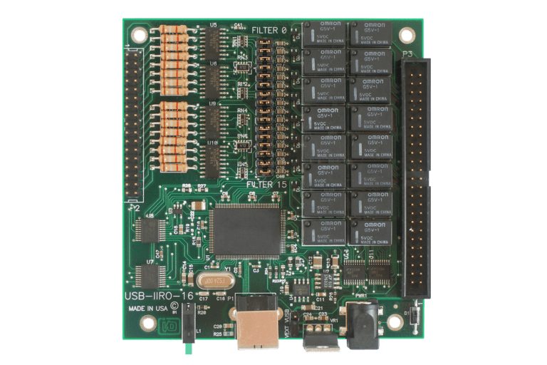 USB-IIRO-16: 4, 8, and 16 Isolated Input and Form C Relay Output USB Module Family - ACCES I/O ...
